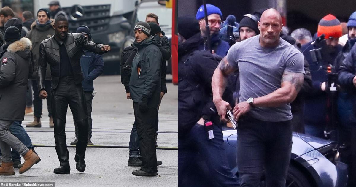 Ngoại Truyện Fast And Furious Tiết Lộ Loạt ảnh Hậu Trường Của The Rock