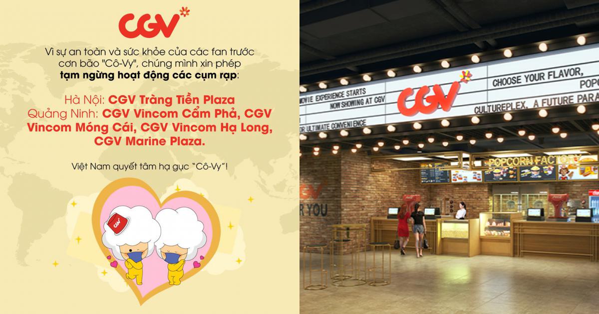 CGV đóng cửa rạp chiếu đầu tiên ở Hà Nội vì dịch Covid-19 - Tin nổi bật - Việt Giải Trí