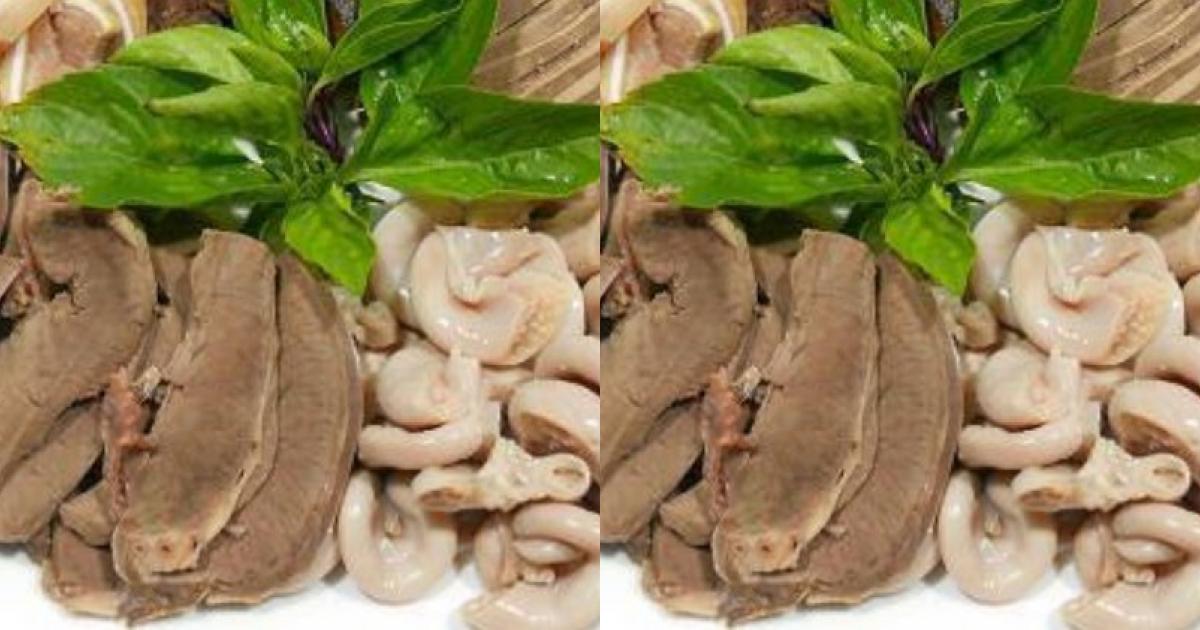 Đây chính là cách khử được mọi mùi hôi từ thịt lợn, cật lợn, lòng lợn ...