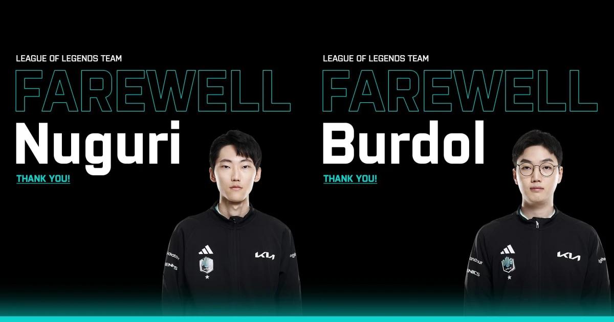 DWG KIA chia tay cùng lúc hàng loạt cái tên kkOma, Nuguri, Burdol, Daeny và Zefa trong mùa ...