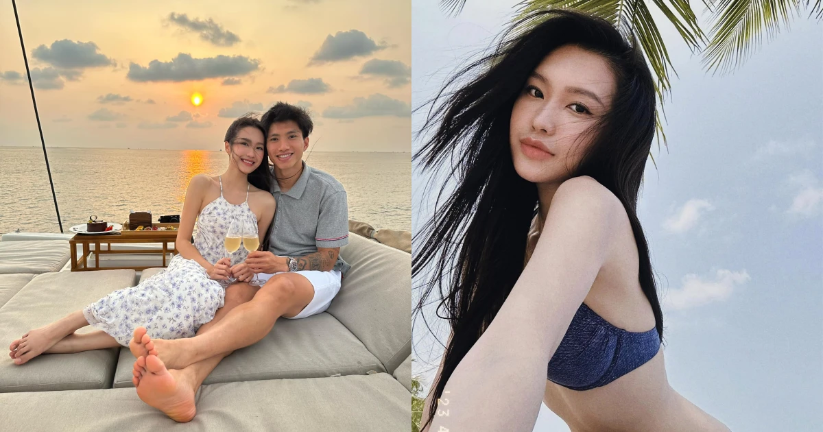 Doãn Hải My bạn gái Đoàn Văn Hậu khoe dáng sexy với bikini - Phong cách sao - Việt Giải Trí