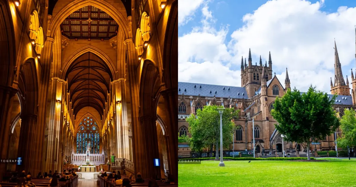 Thăm nhà thờ Saint Marys Cathedral cổ kính giữa lòng thành phố Sydney, Úc - Du lịch - Việt Giải Trí