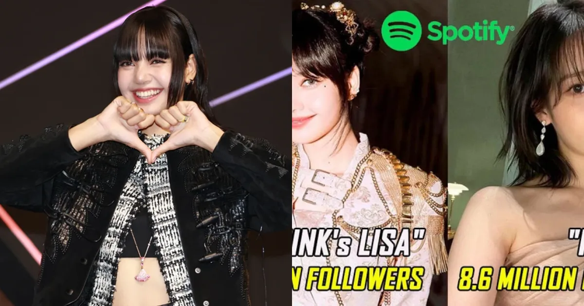 Lisa vượt IU thành nghệ sĩ K-pop được theo dõi nhiều nhất Spotify - Nhạc quốc tế - Việt Giải Trí
