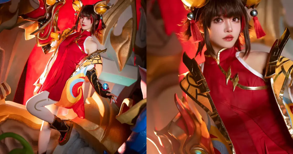 Nữ coser biến hóa thành tướng trong vũ trụ LMHT khoe dáng nuột khiến người xem quên luôn bản gốc ...