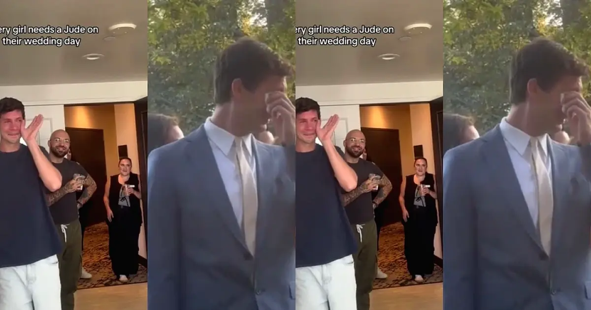 Video bạn thân khác giới của cô dâu khóc không ngừng nghỉ trong đám cưới lan truyền: Lý do không ...