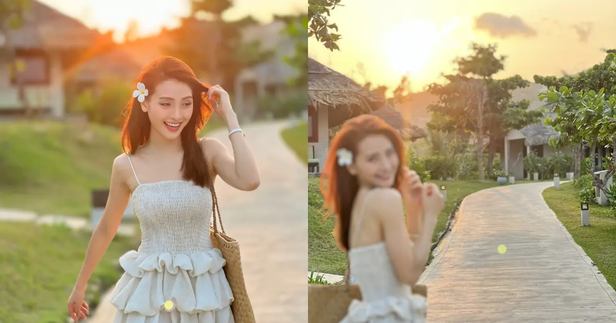 Giữa tin đồn rạn nứt, MC Huyền Trang Mù Tạt tung ảnh tình tứ đi du lịch cùng bạn trai cầu thủ ...