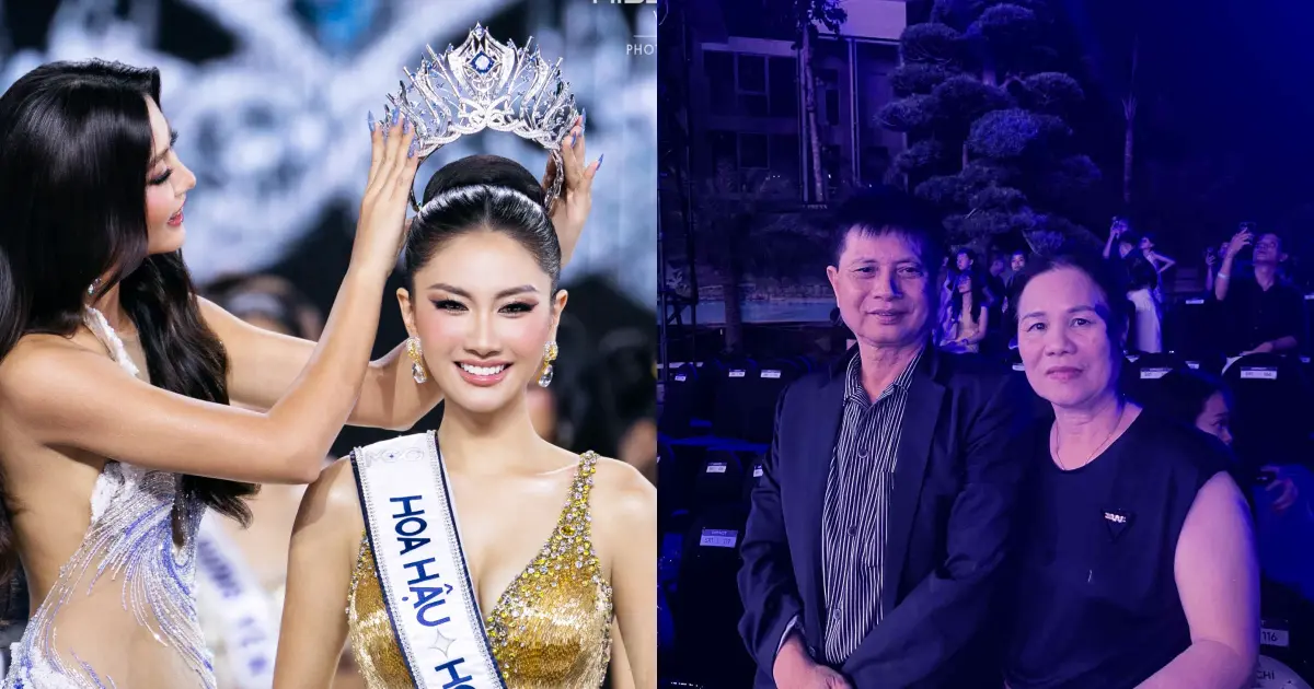 Bố mẹ Phương Linh là cán bộ về hưu, không nghĩ con gái đăng quang hoa hậu - Sao việt - Việt Giải Trí